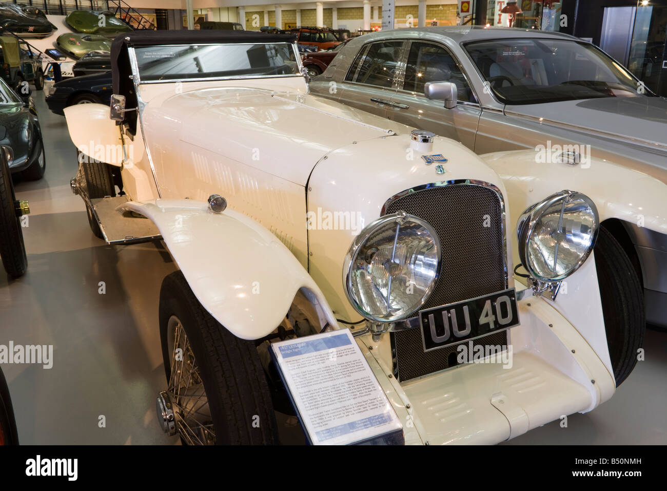 1927 Leyland Straight Eight on display at the Heritage Motor Centre ...