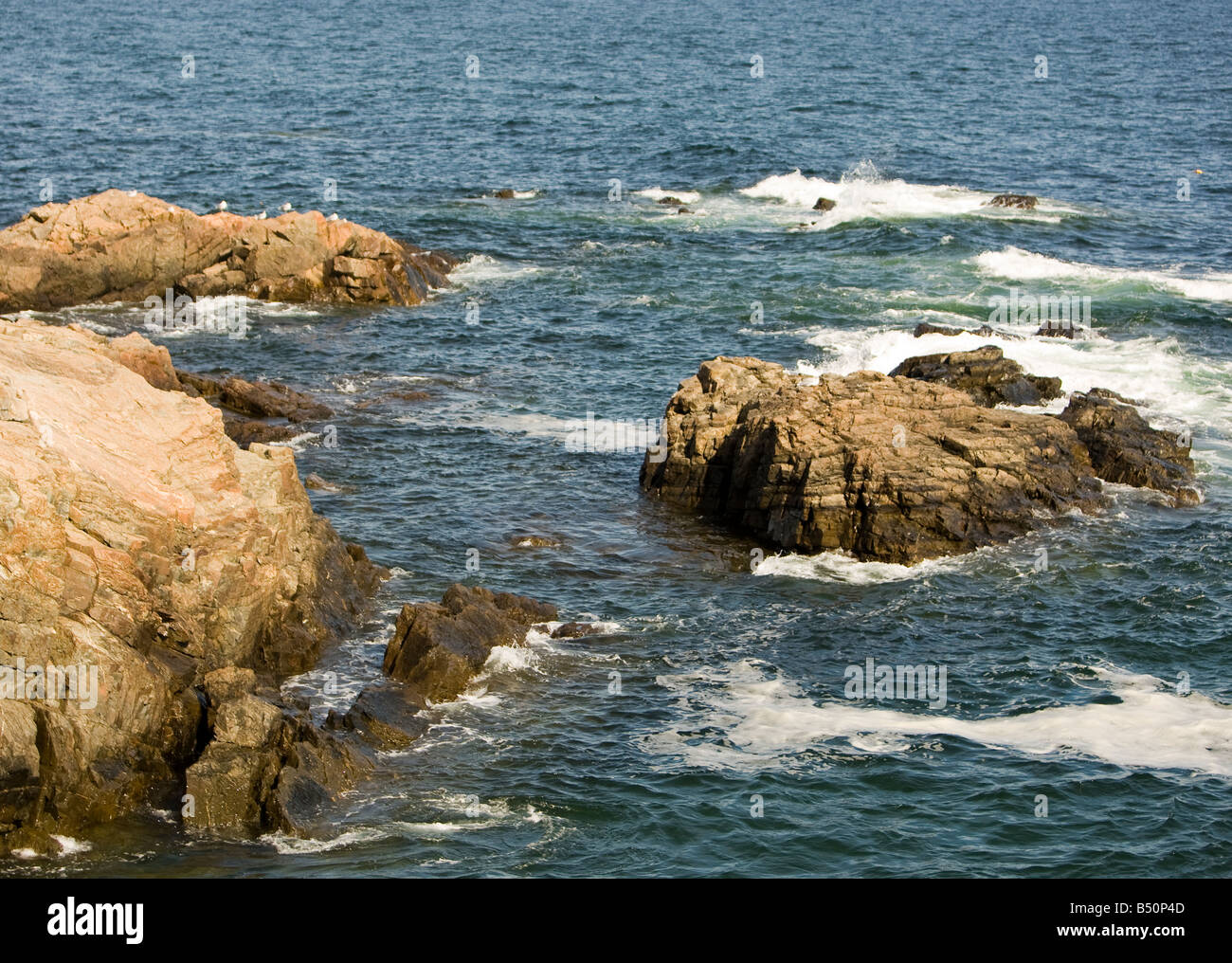 Rocky atlantic maine rocky shore hi-res stock photography and images ...