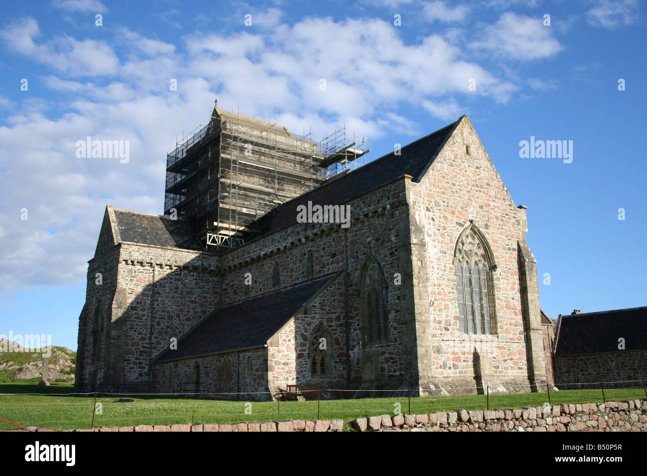 Iona abbey architecture stone hi-res stock photography and images - Alamy