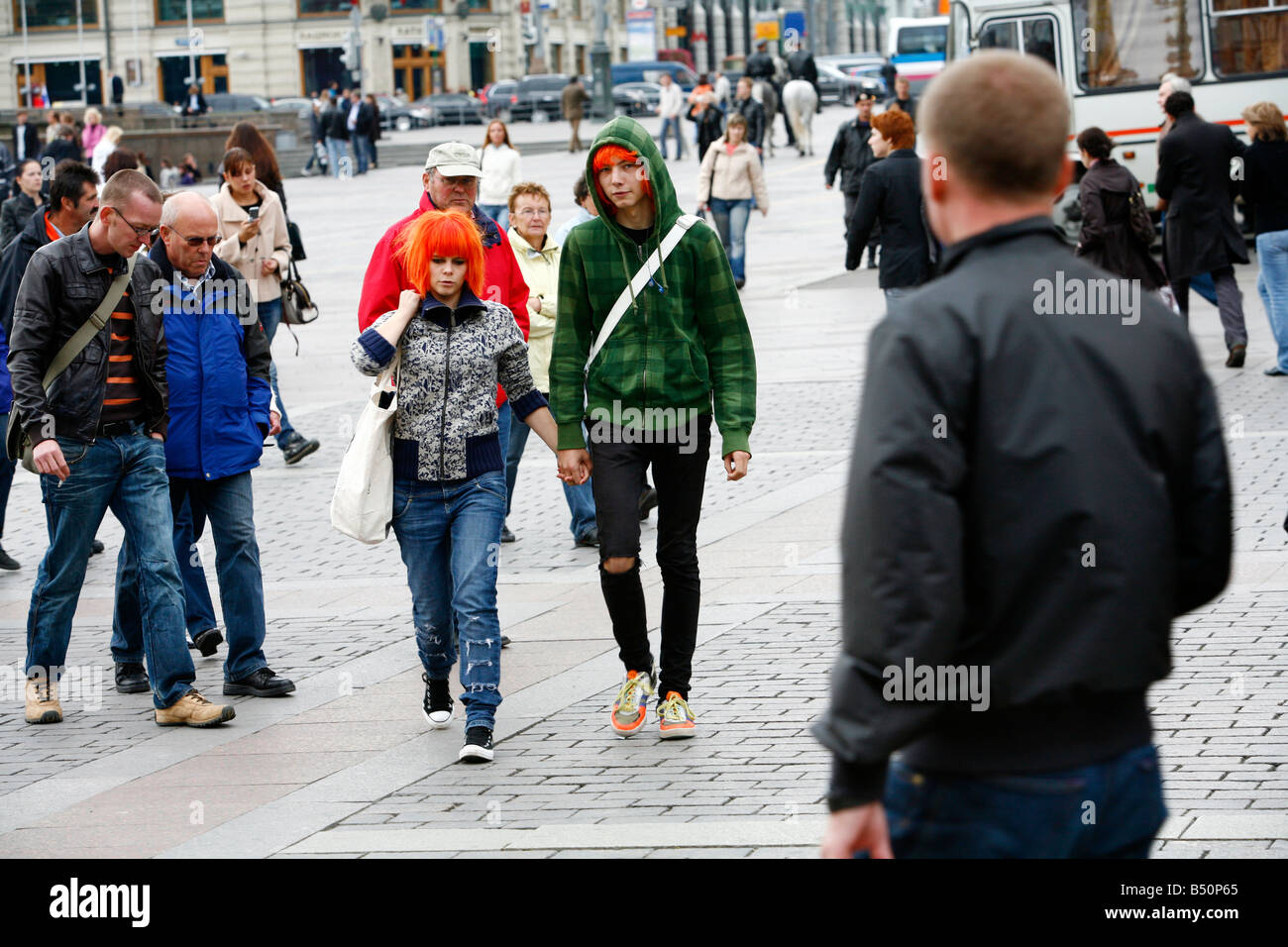 Moscow people hi-res stock photography and images - Alamy