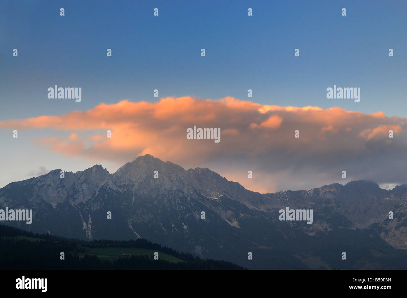 Village soll evening austria tourism europe travel sunset mountains ...