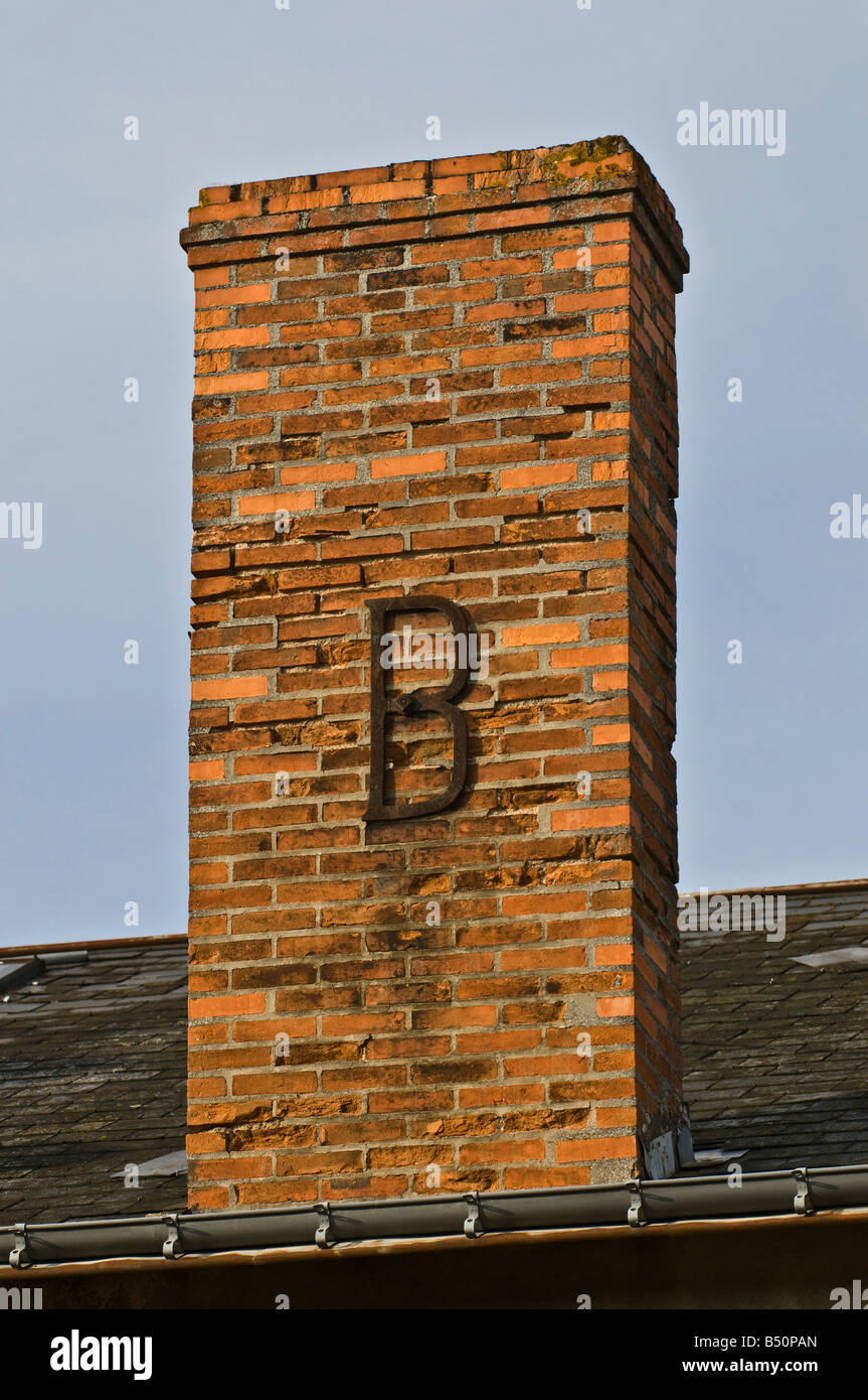 Chimney brick decorative stack hi-res stock photography and images - Alamy