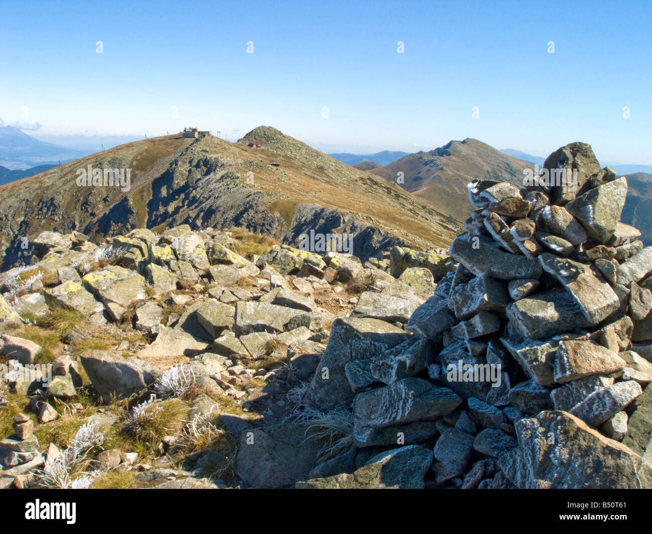 Looking East from Derese to Chopok and Dumbier Stock Photo - Alamy