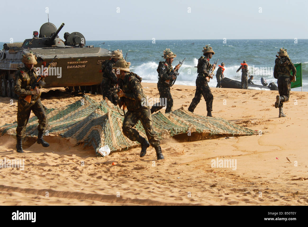 Military exercise area hi-res stock photography and images - Alamy