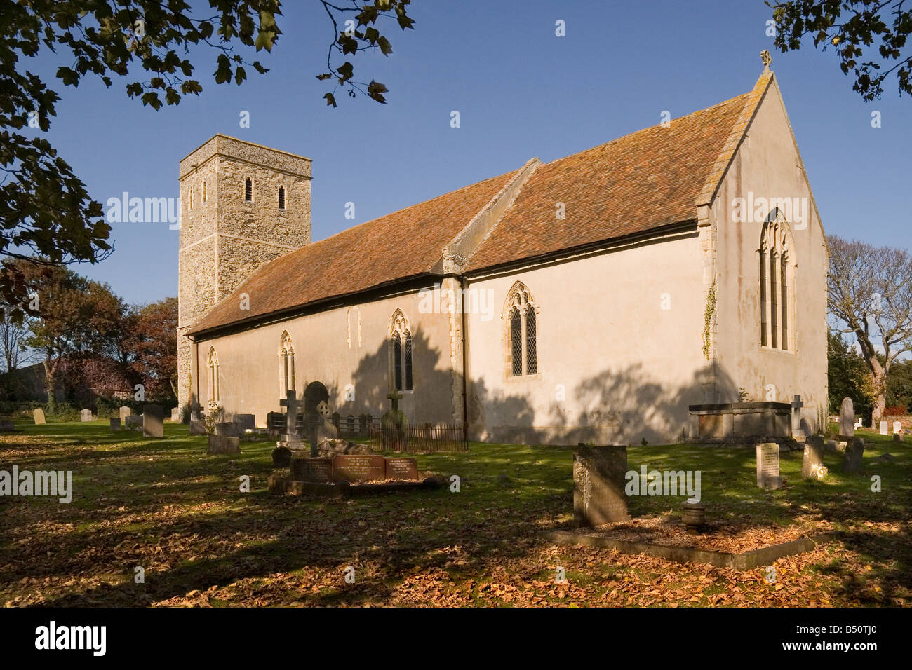 St. Mary Magdalene Church at Monkton Stock Photo - Alamy