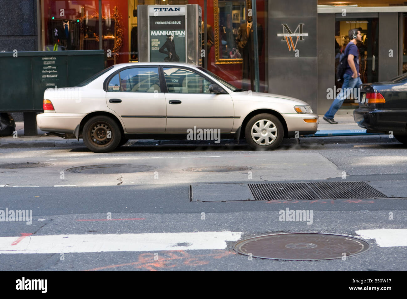 New york city street shot Stock Photo - Alamy