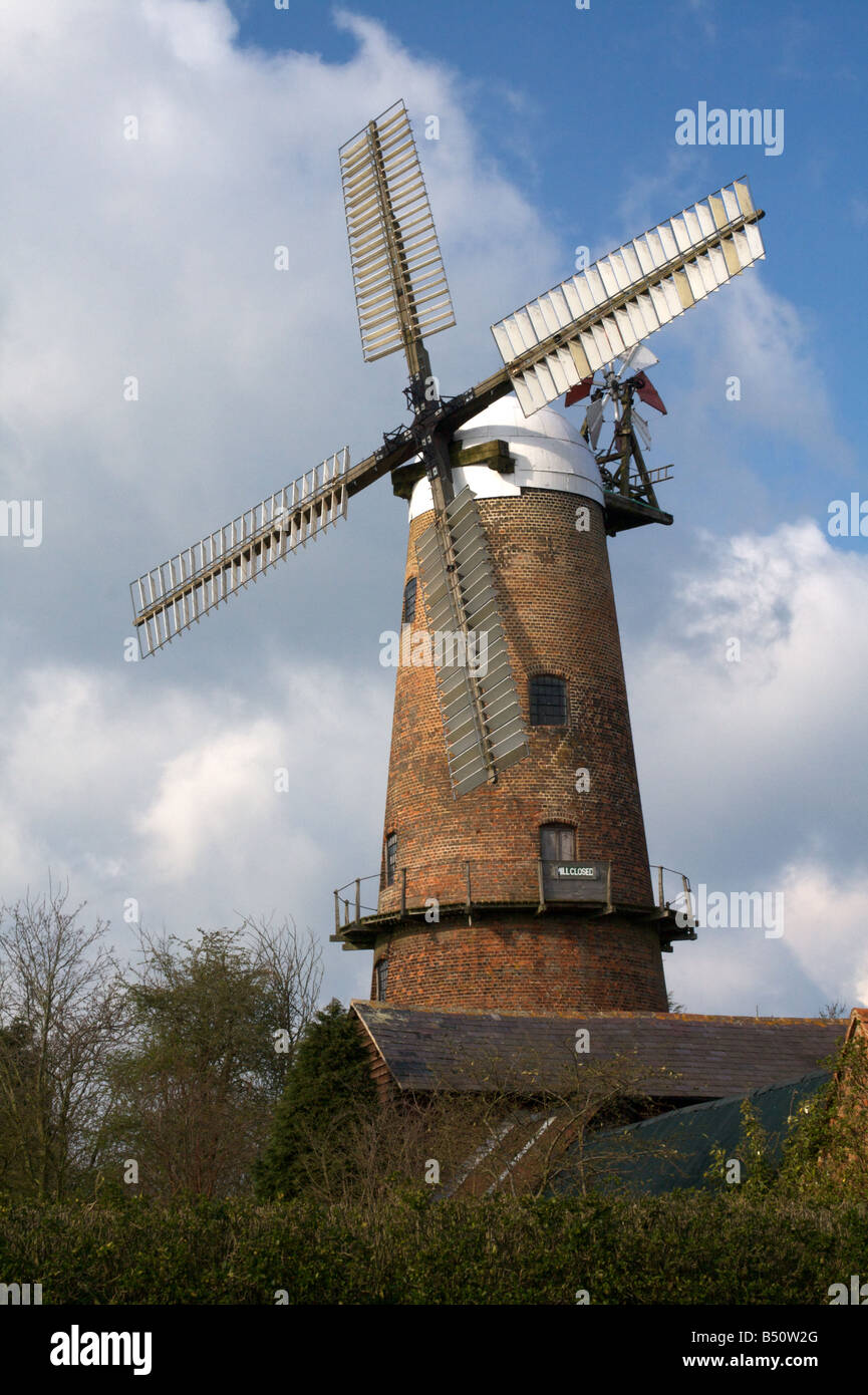 Quainton windmill, Buckinghamshire, England Stock Photo - Alamy