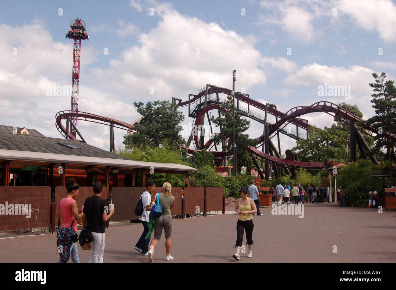 Thorpe park hi-res stock photography and images - Alamy