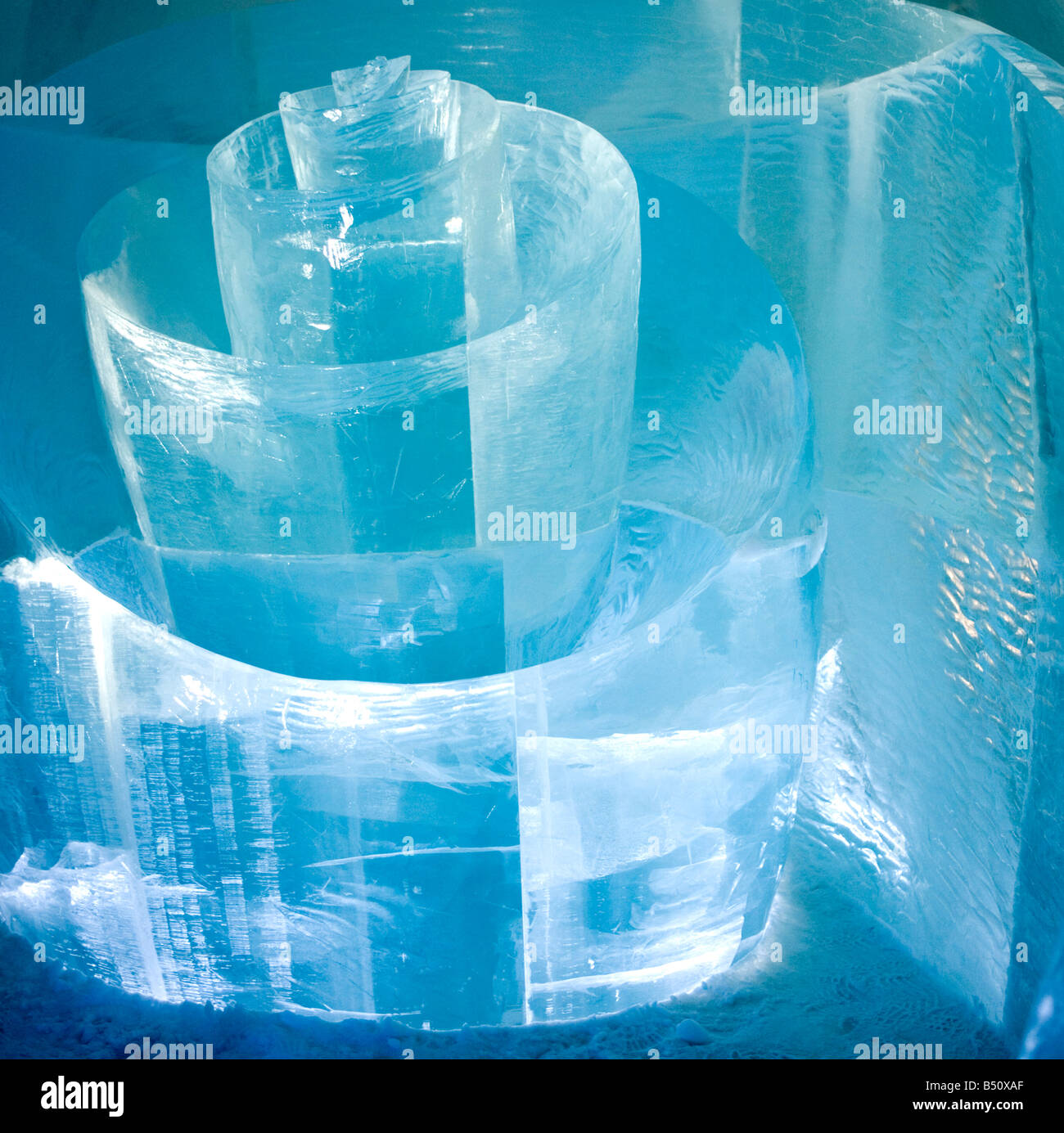 Interior ice hotel tourist hi-res stock photography and images - Alamy