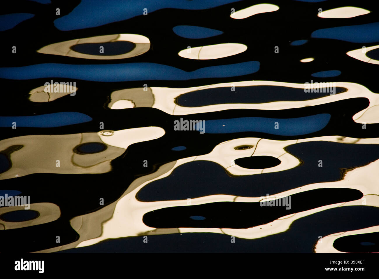 Water reflections painting hi-res stock photography and images - Alamy