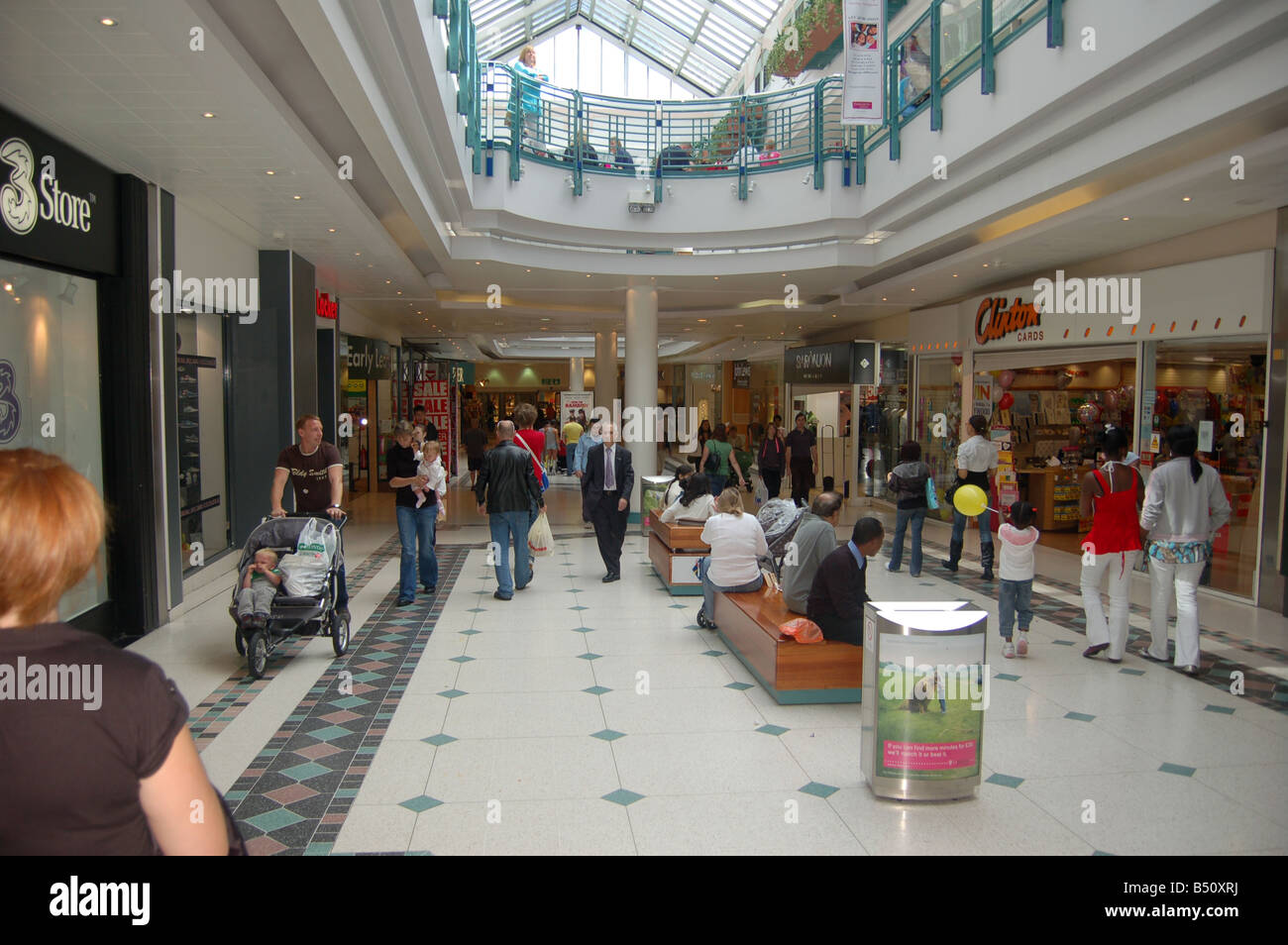 The Harlequin Shopping Centre, Watford, England, Uk Stock Photo - Alamy