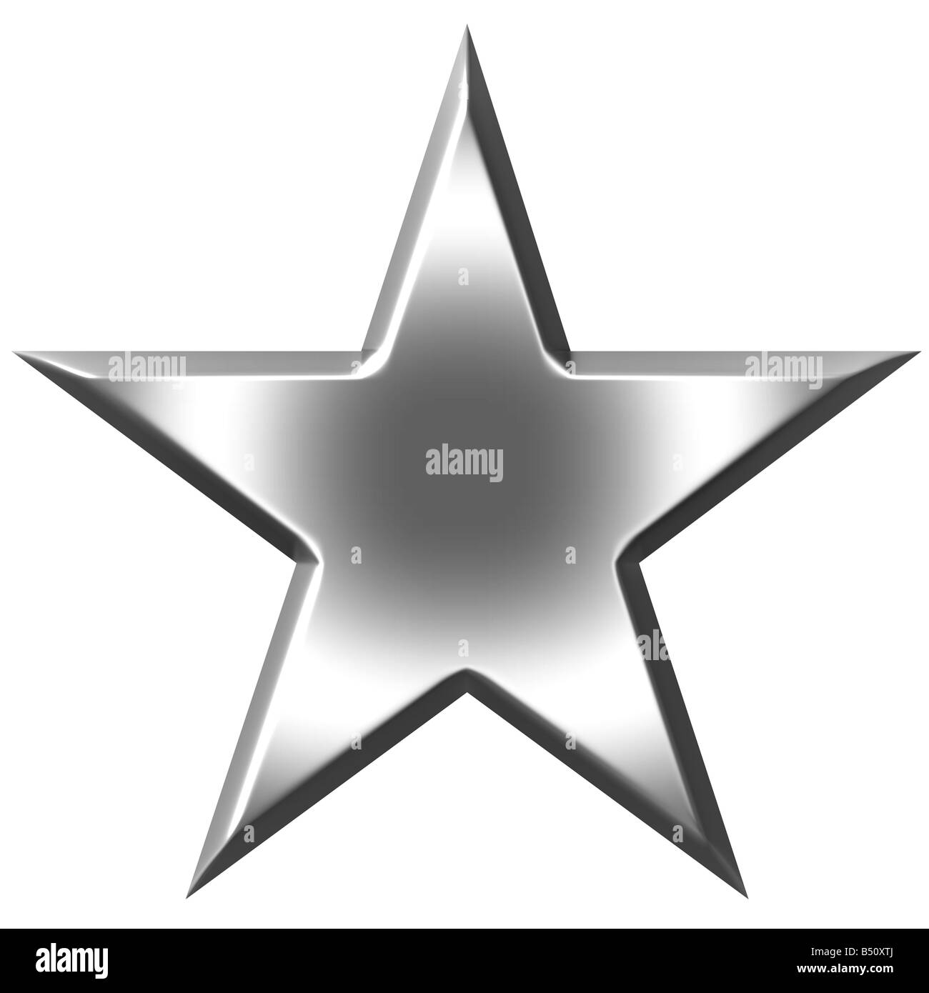 Silver star hi-res stock photography and images - Alamy