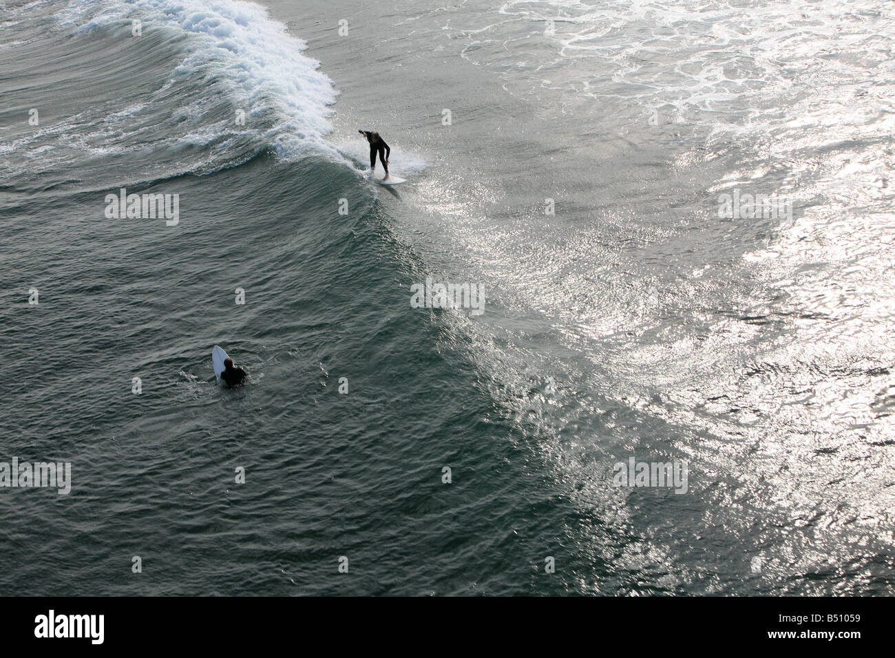 Aerial surfer hi-res stock photography and images - Alamy