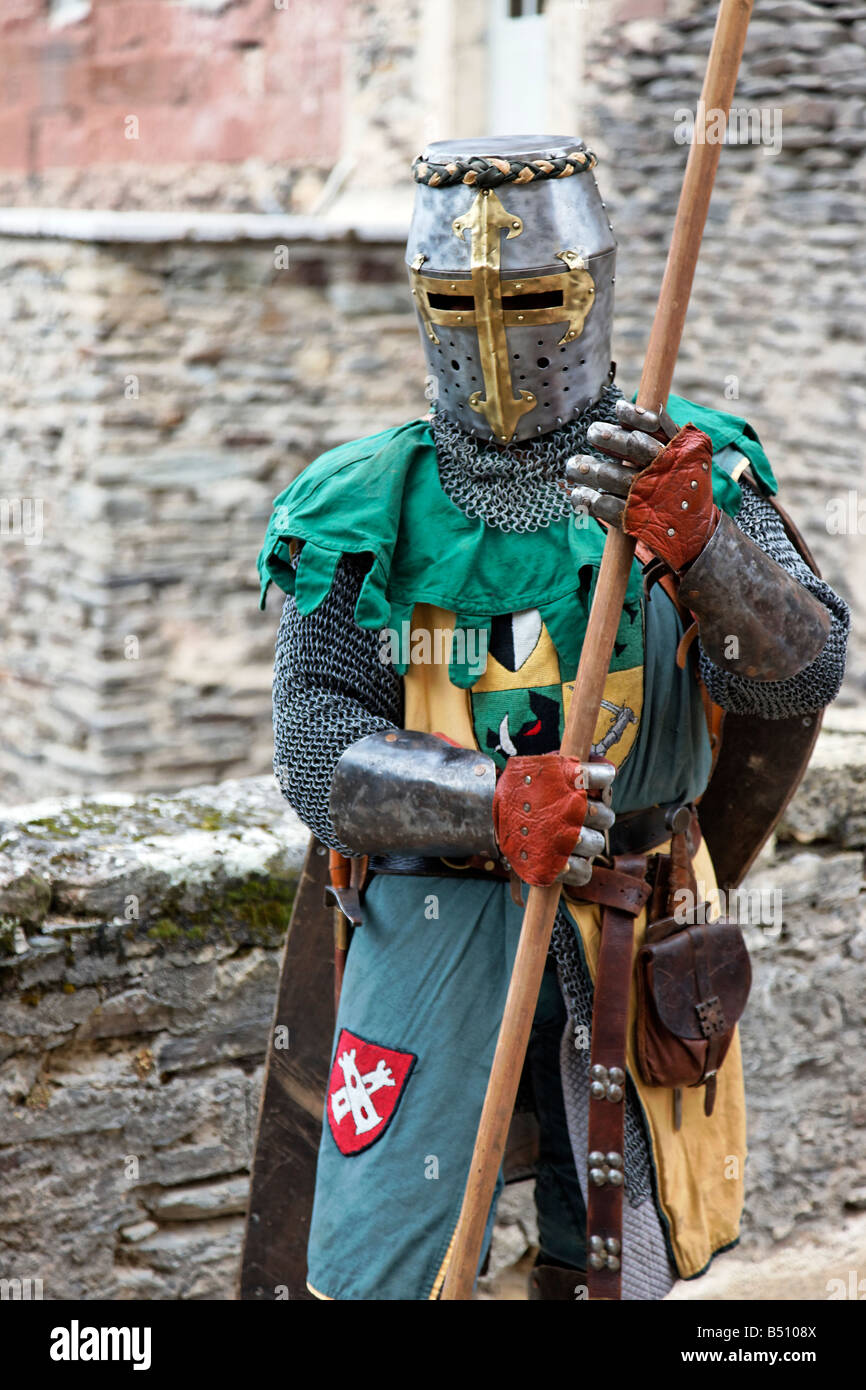 Medieval french knight hi-res stock photography and images - Alamy