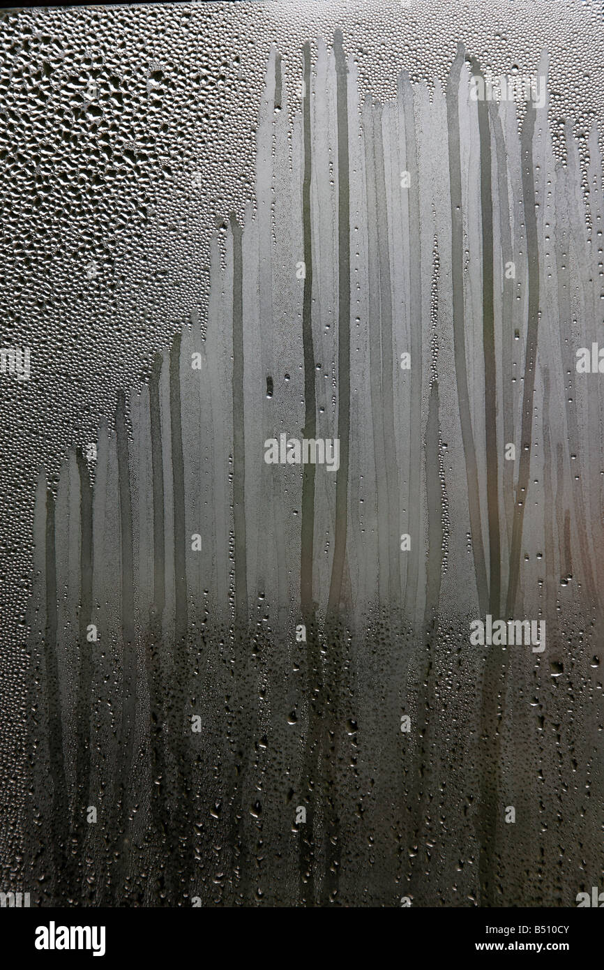 Condensation on a window Stock Photo - Alamy