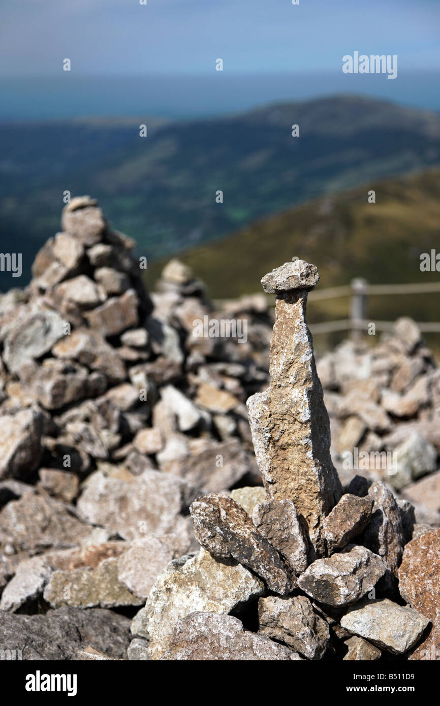 Summit marking hi-res stock photography and images - Alamy