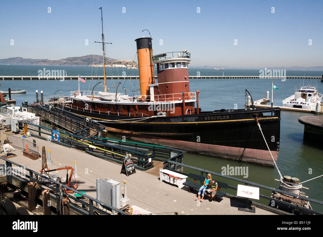 Hercules, Tug Boat, San Francisco Maritime Museum, San Francisco Stock ...