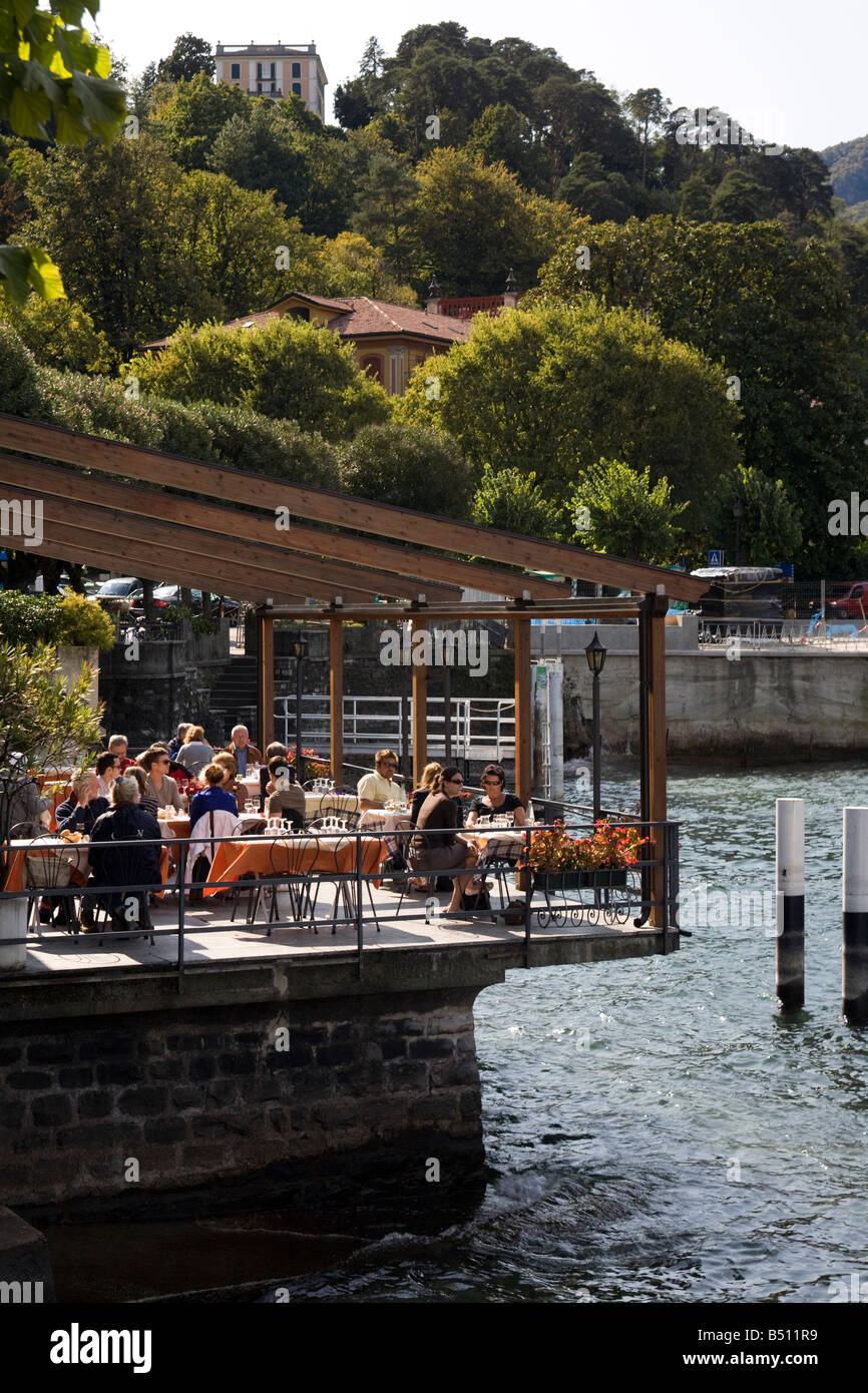 Lake italy meal hi-res stock photography and images - Alamy