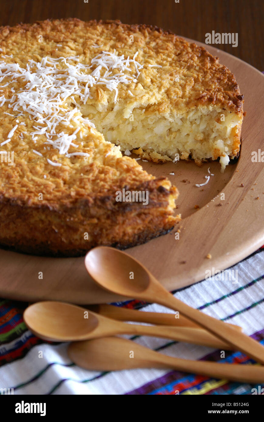 enyucado (colombian traditional cake Stock Photo - Alamy
