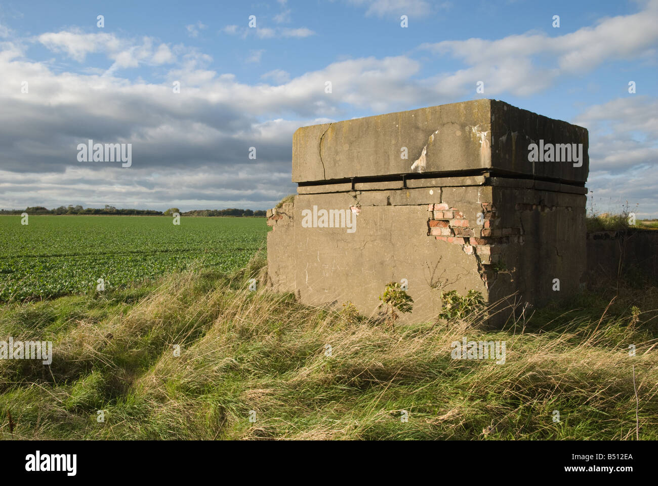 Battle HQ at the site of the former RAF airfield at Wellingore ...