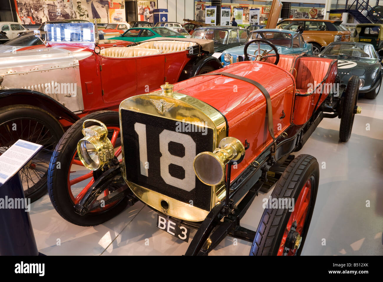 1908 Austin 100 HP Grand Prix Racing Car on display at the Heritage ...