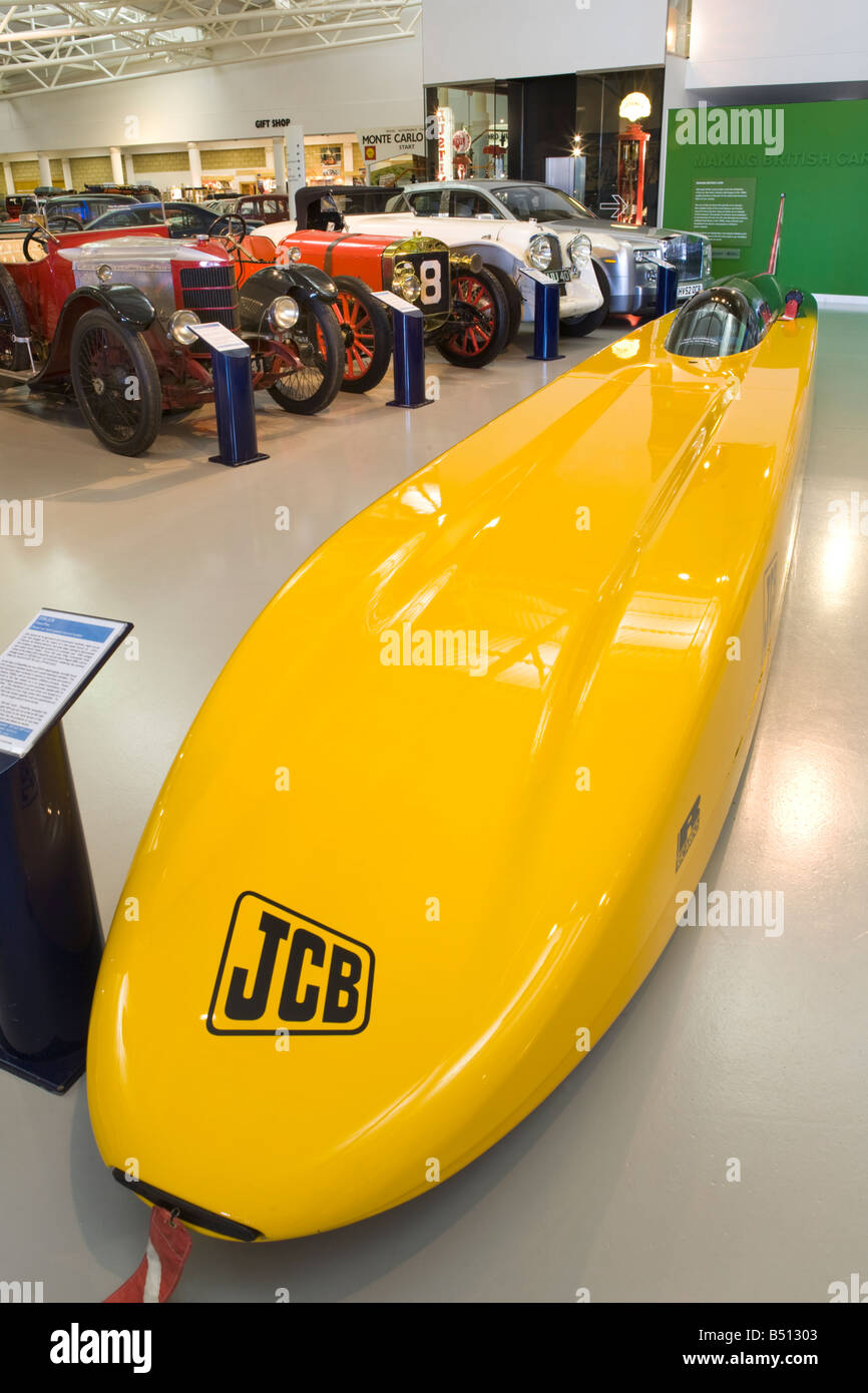 2006 JCB DieselMax (diesel car land speed record holder) on display at ...
