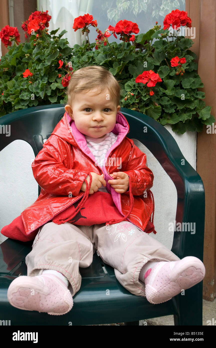 Young French child (15 months), France Stock Photo - Alamy