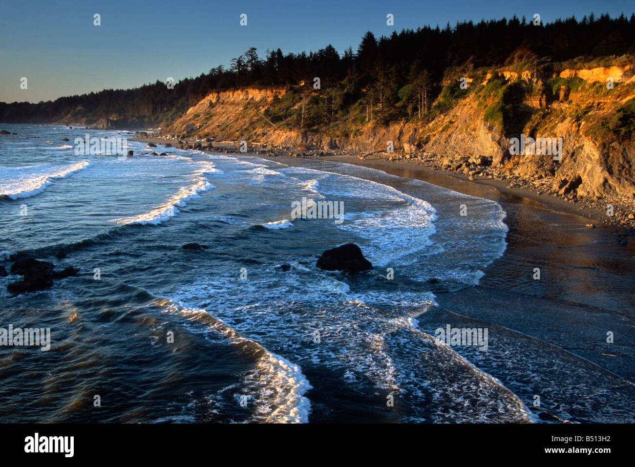Otter Point Gold Beach Oregon USA Stock Photo - Alamy