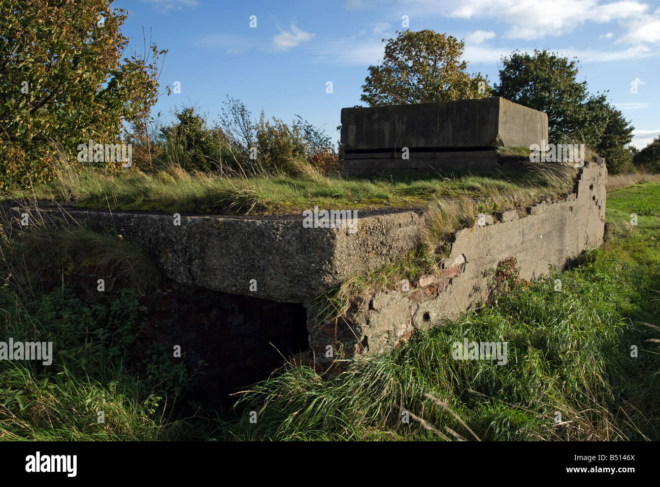 Battle HQ at the site of the former RAF airfield at Wellingore ...