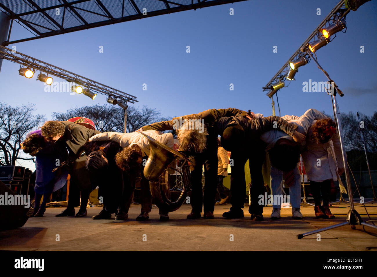 Bowing stage hi-res stock photography and images - Alamy