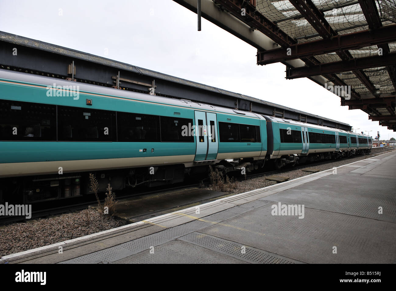Class 170 Turbostar Cross Country train at Derby Station Stock Photo ...