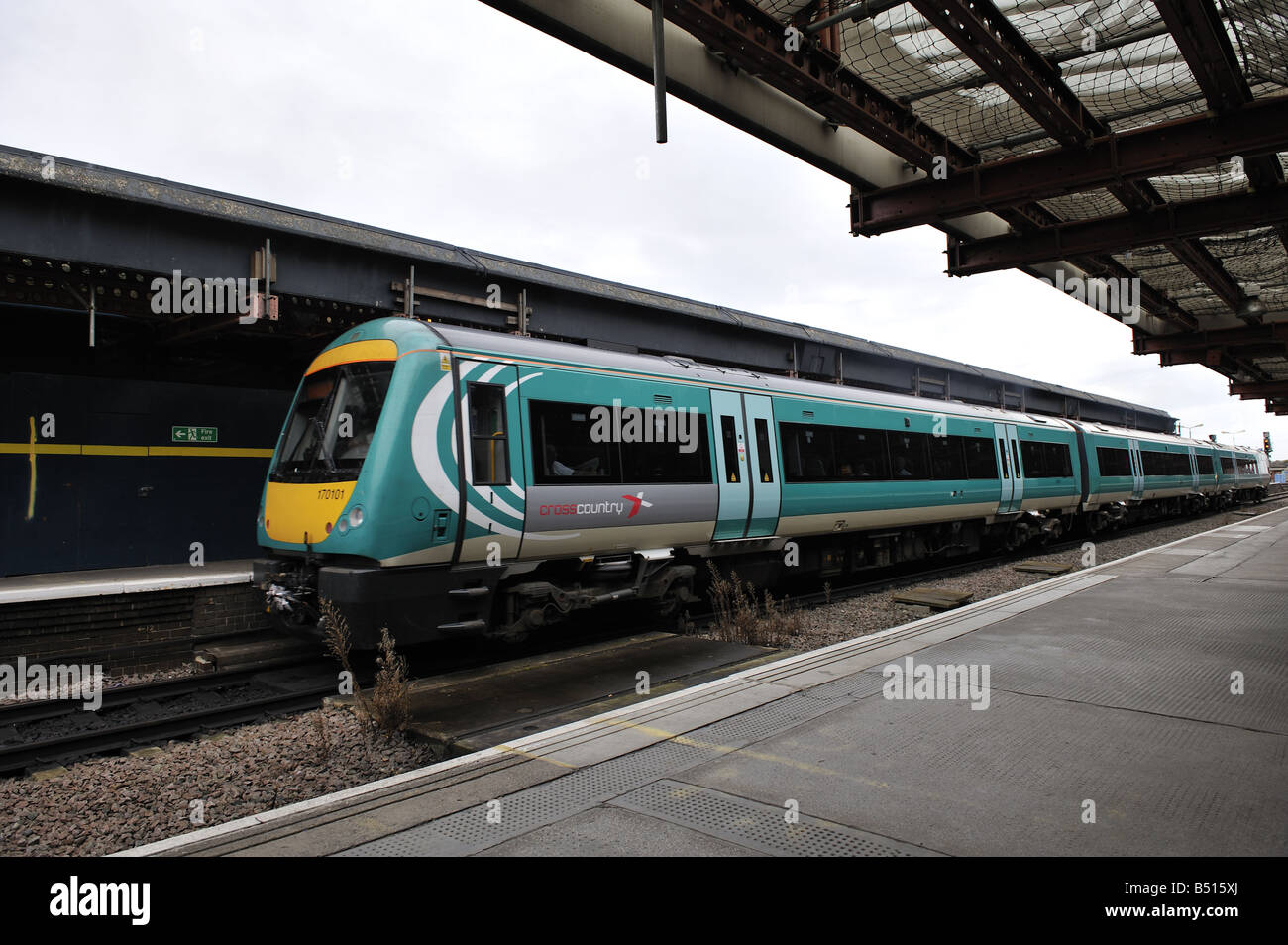 Class 170 turbostar cross country train derby station train hi-res ...
