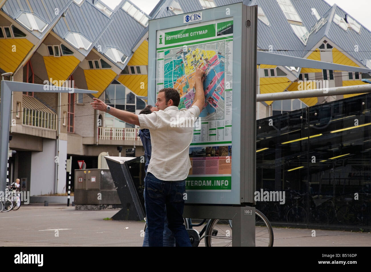 Map of rotterdam hi-res stock photography and images - Alamy