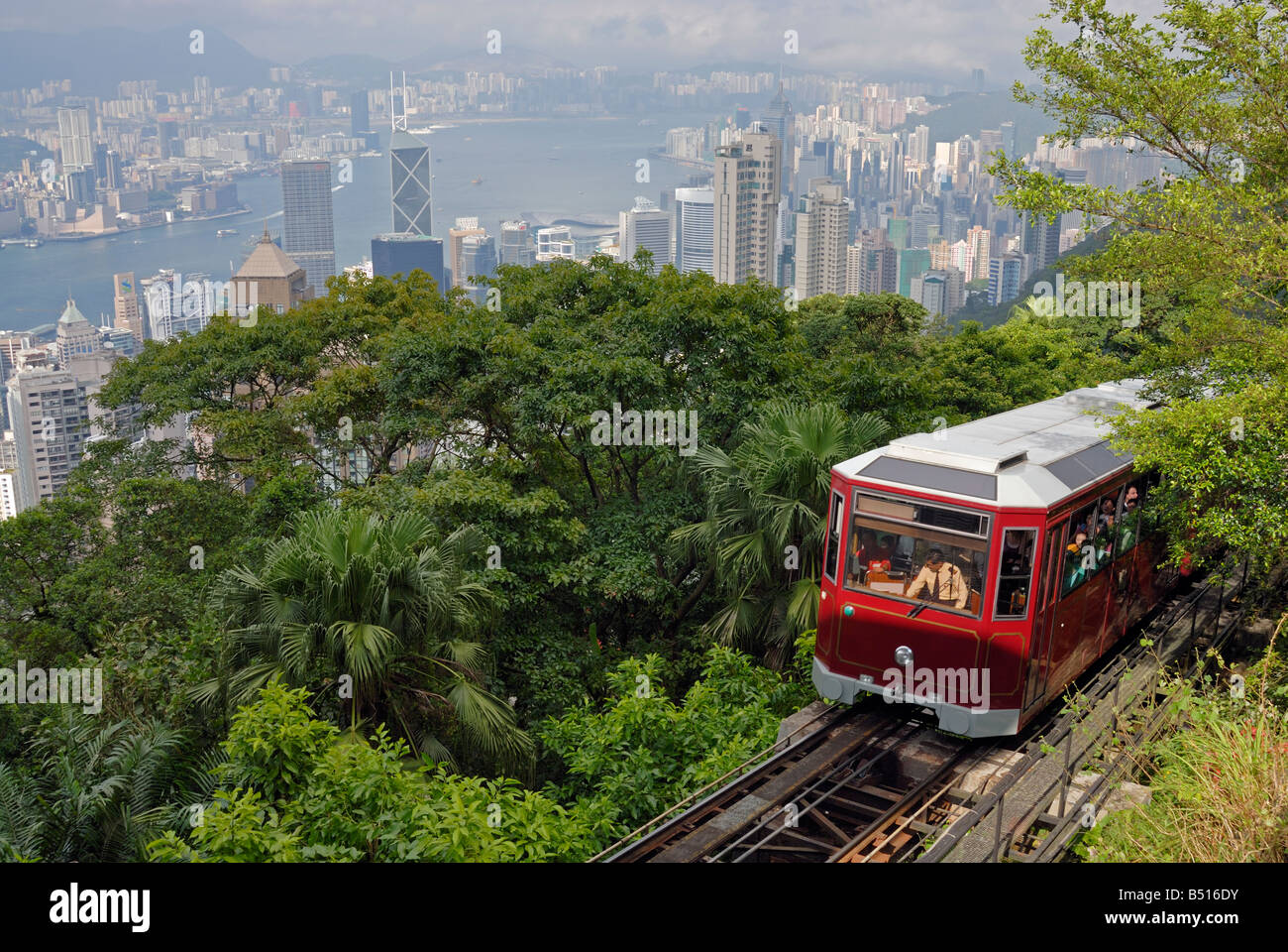 The peak tram hong kong hi-res stock photography and images - Alamy