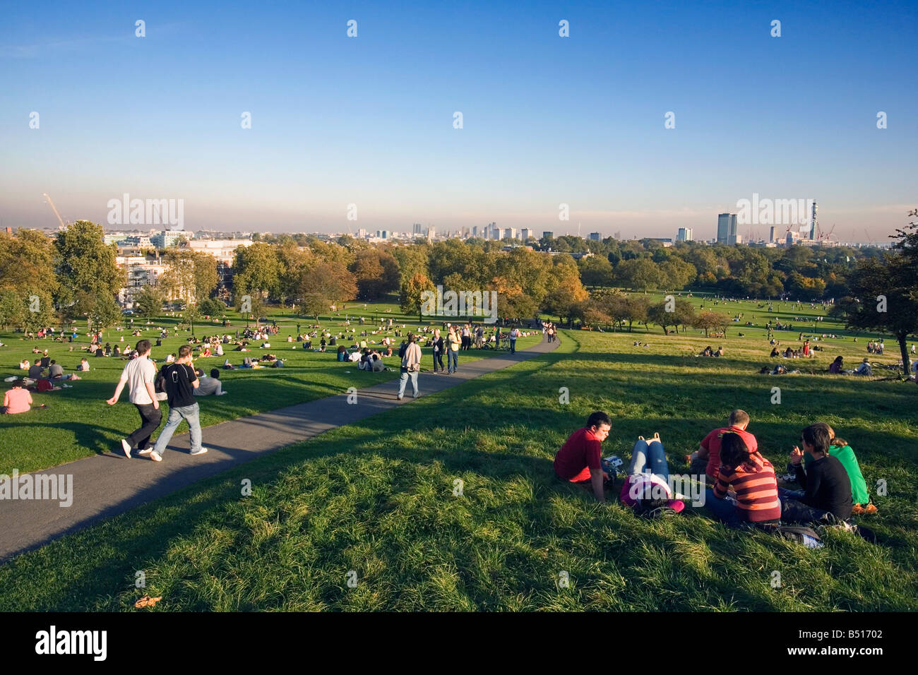 primrose hill, regents park london Stock Photo - Alamy