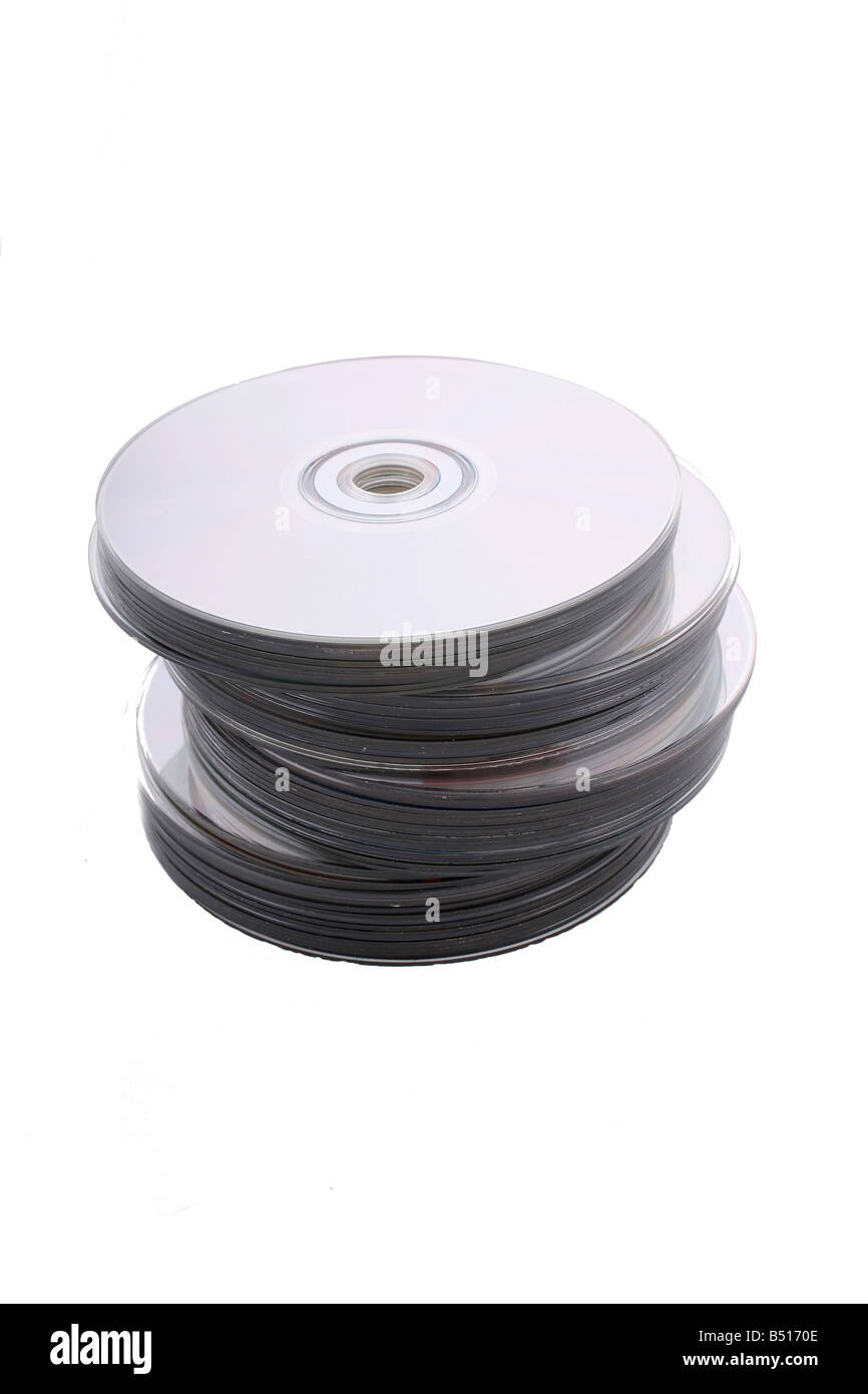 cd and dvd discs computers technology it Stock Photo - Alamy