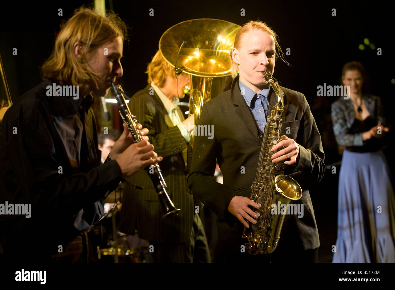 Klezmer band jewish hi-res stock photography and images - Alamy