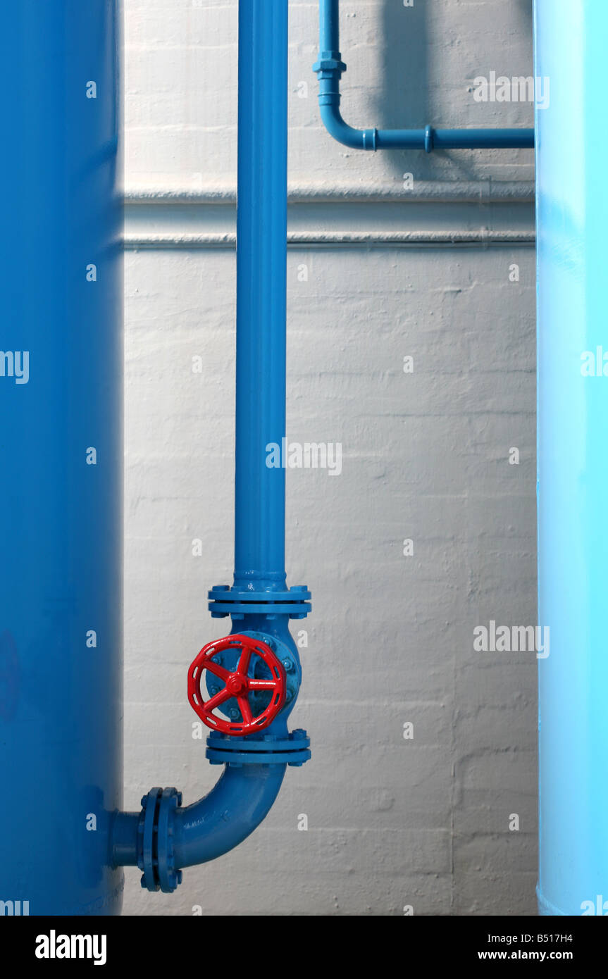 Water treatment plant denmark 2006 Stock Photo - Alamy