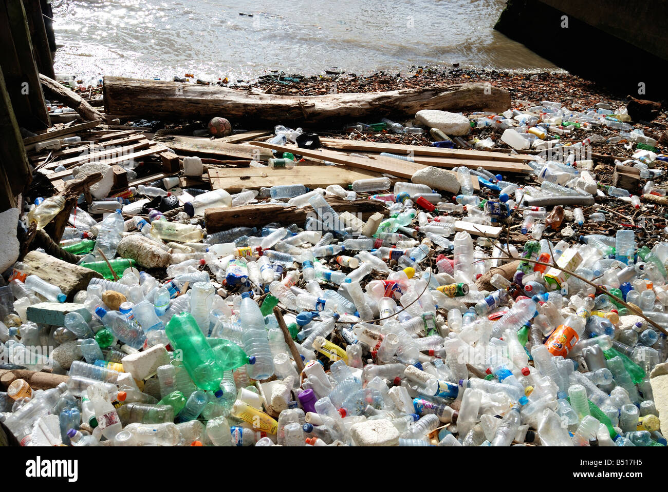 Plastic Pollution River High Resolution Stock Photography and Images ...