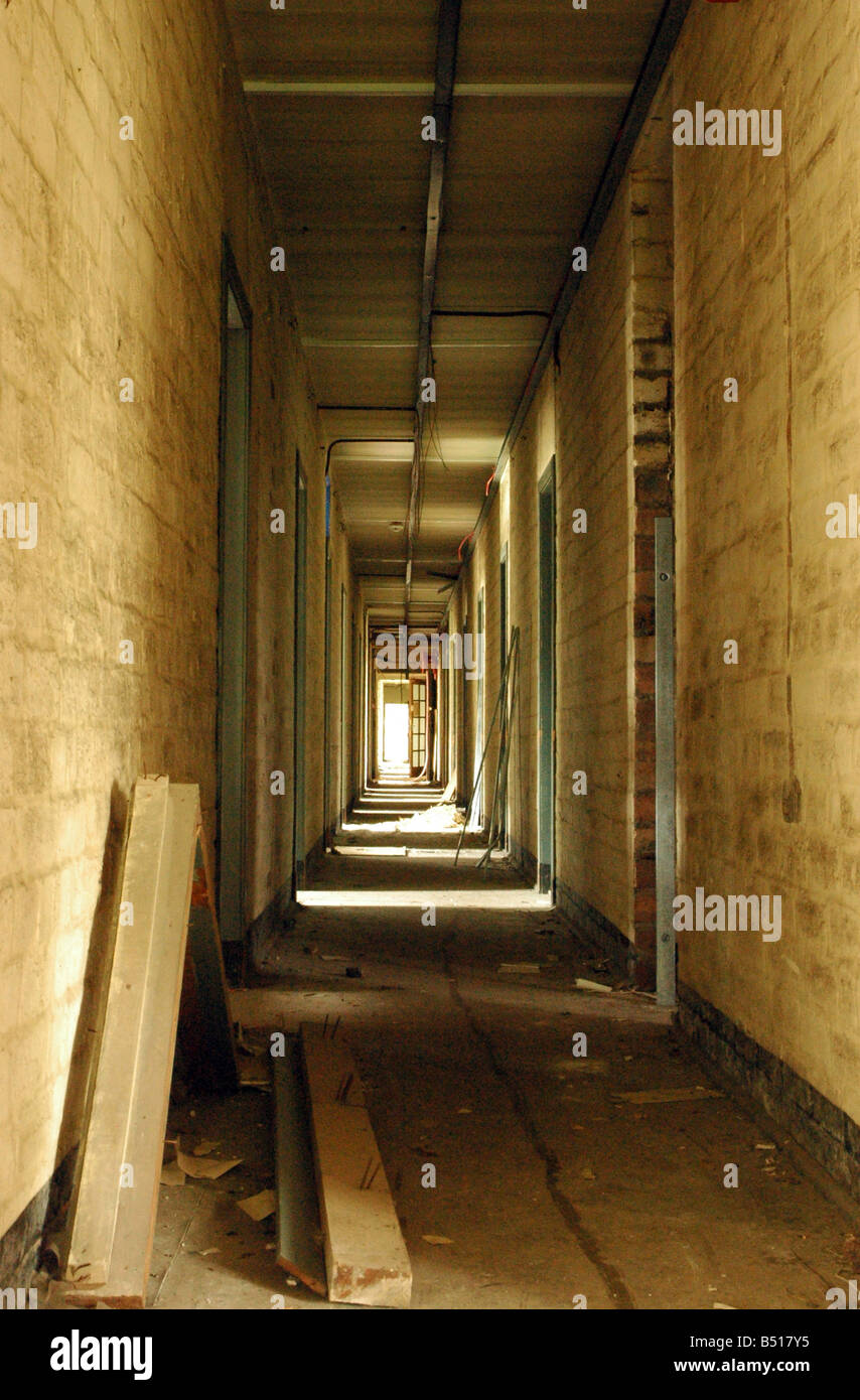 Ruined corridor hi-res stock photography and images - Alamy