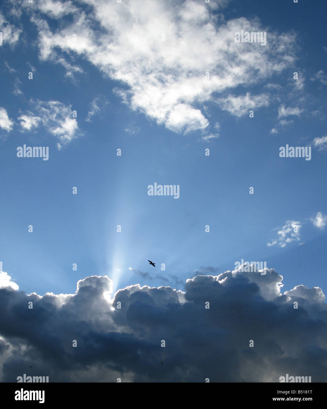 sun behind clouds Stock Photo - Alamy