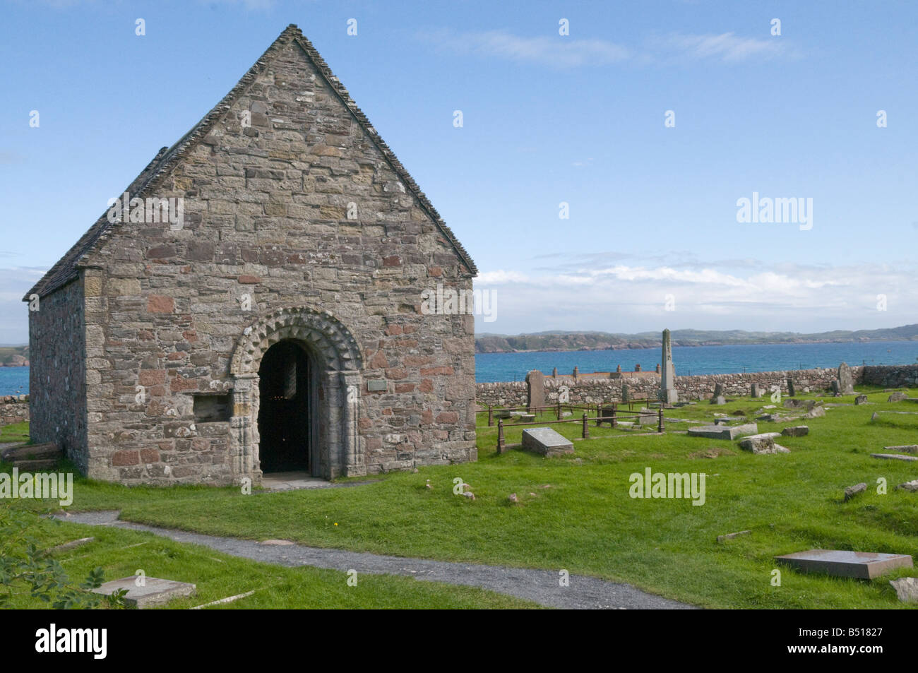 St oran chapel hi-res stock photography and images - Alamy