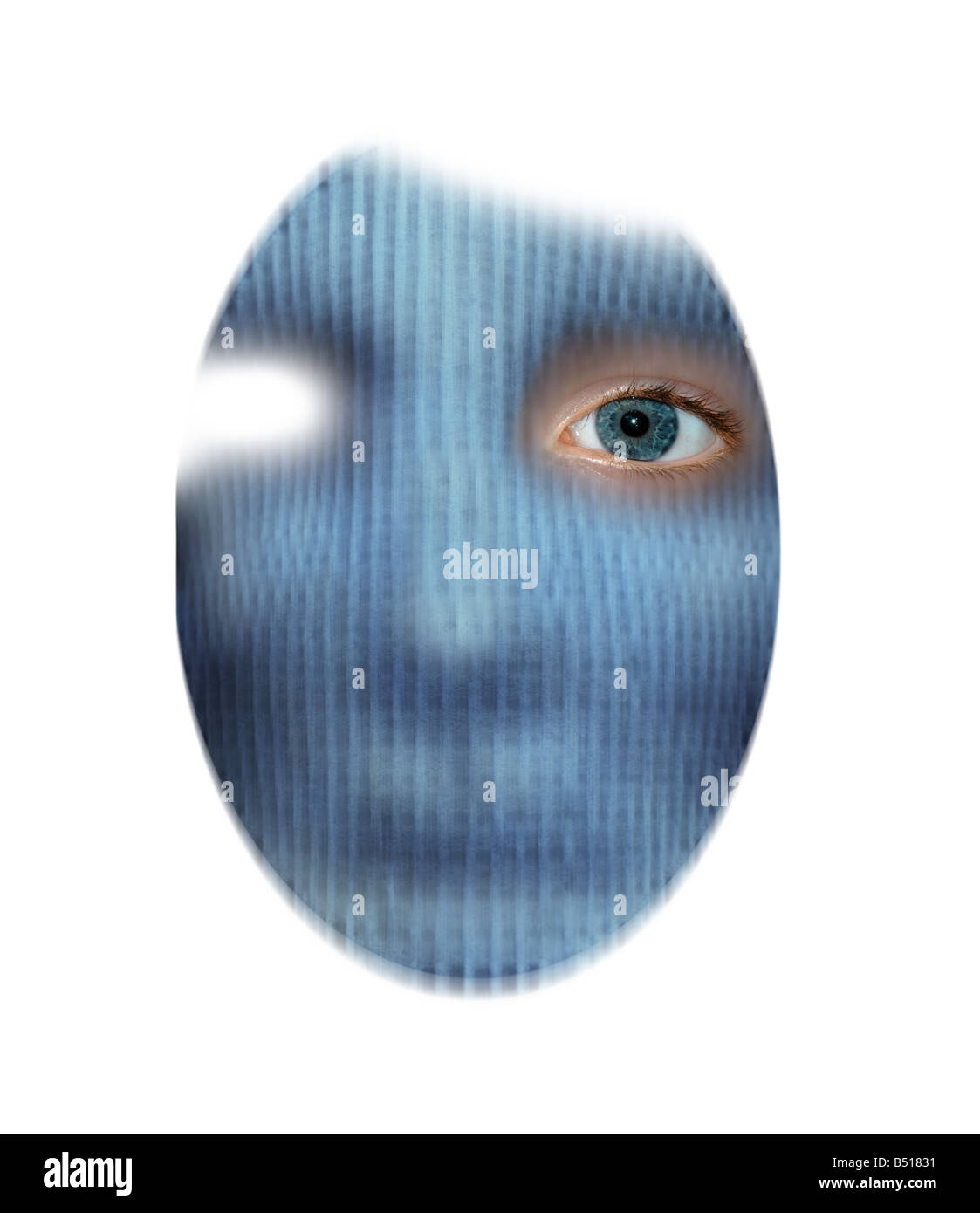 Parts of the human eye Cut Out Stock Images & Pictures - Alamy