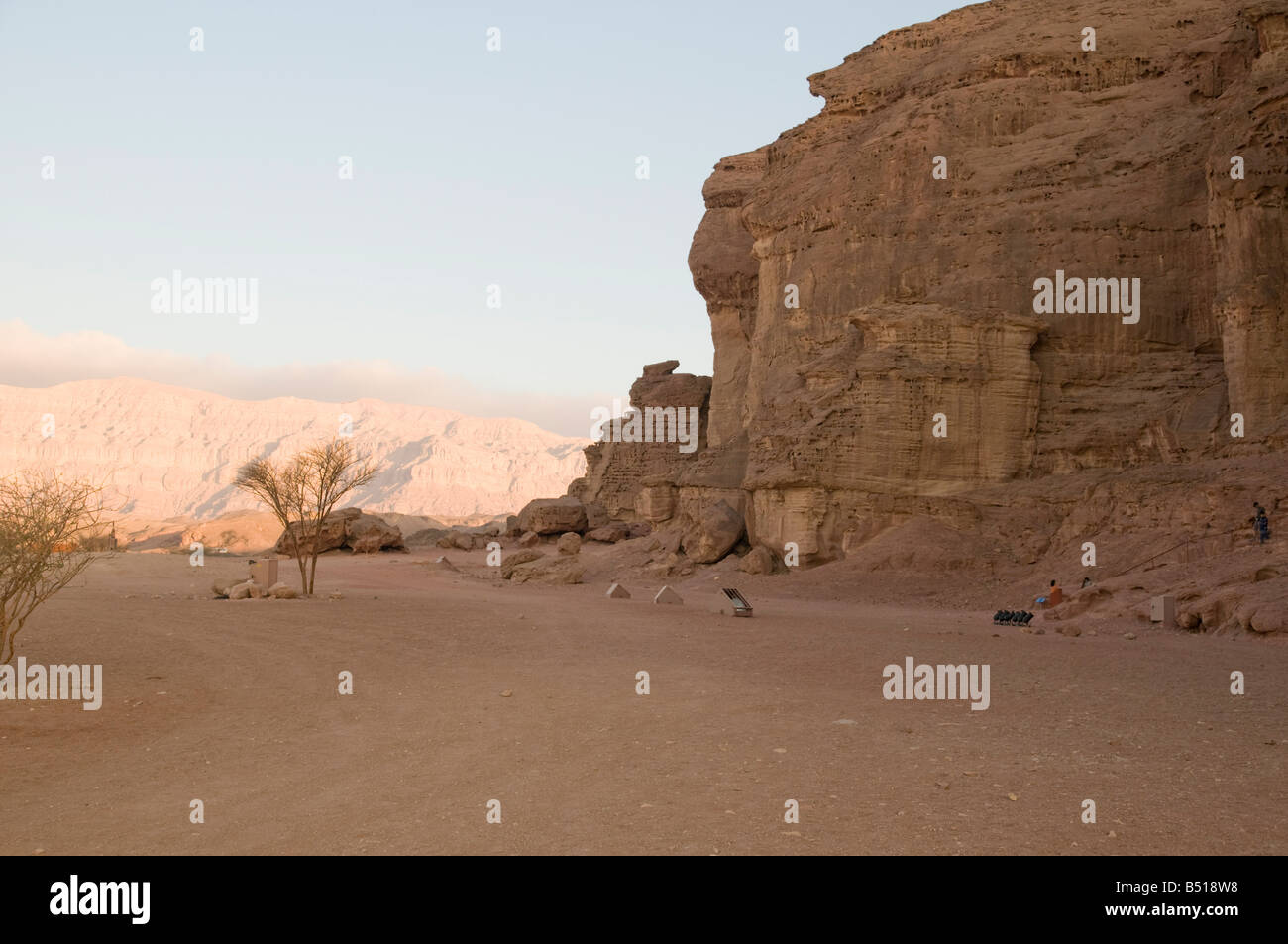 Israel Negev Timna Valley Solomon s Pillars Stock Photo - Alamy