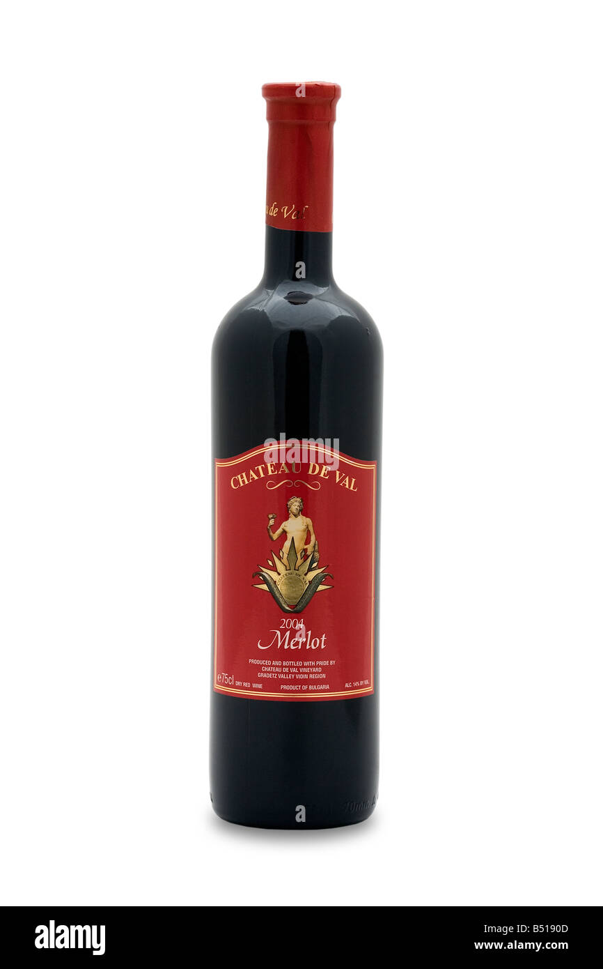 chateau de val merlot 2004 red wine bulgaria gradetz valley vidin ...