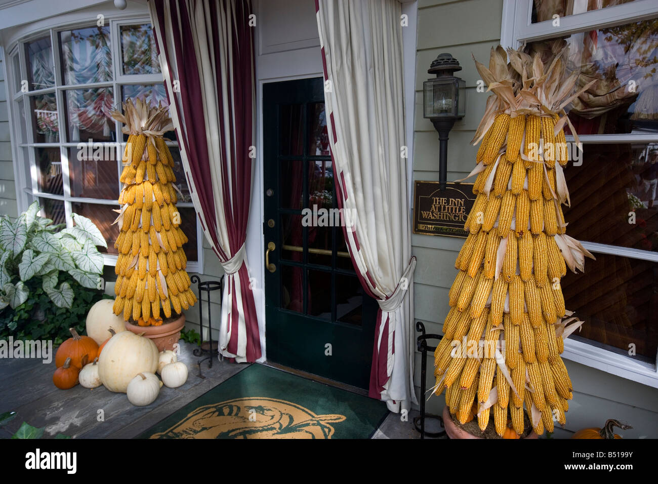 The front entrance to the Inn at Little Washington in Washington ...