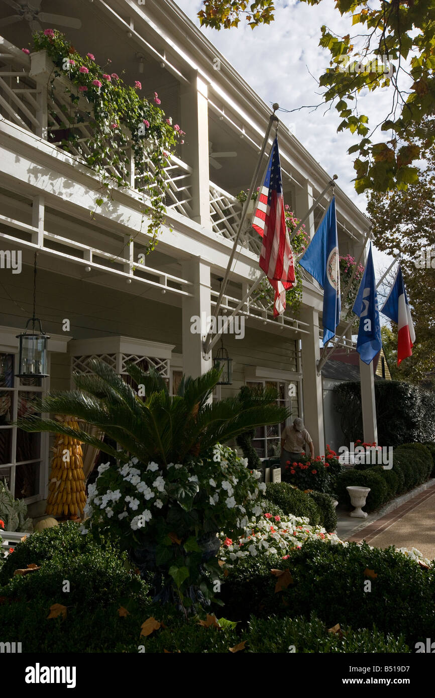 The front entrance to the Inn at Little Washington in Washington ...