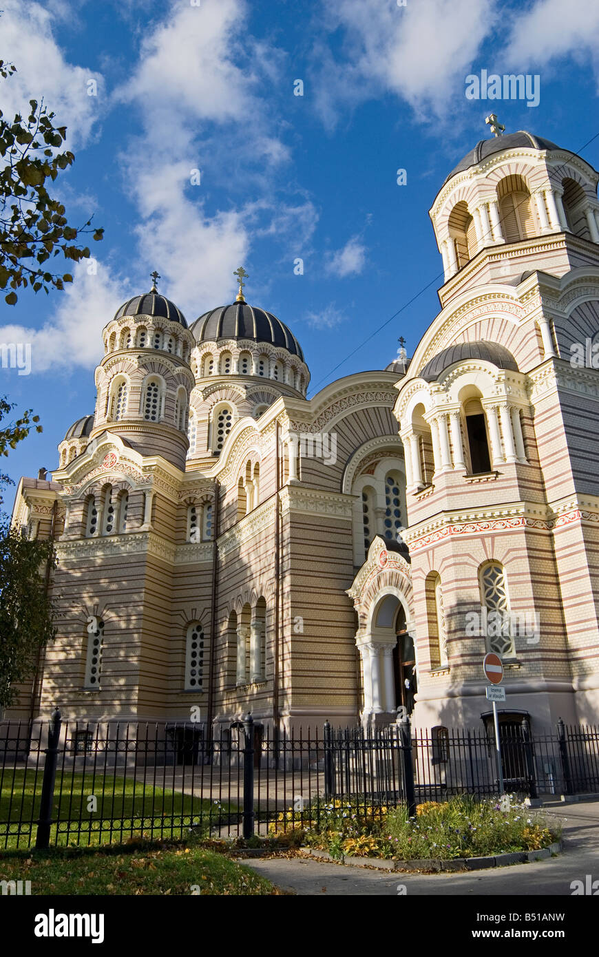 Russian Orthodox Church Riga Latvia Stock Photo - Alamy