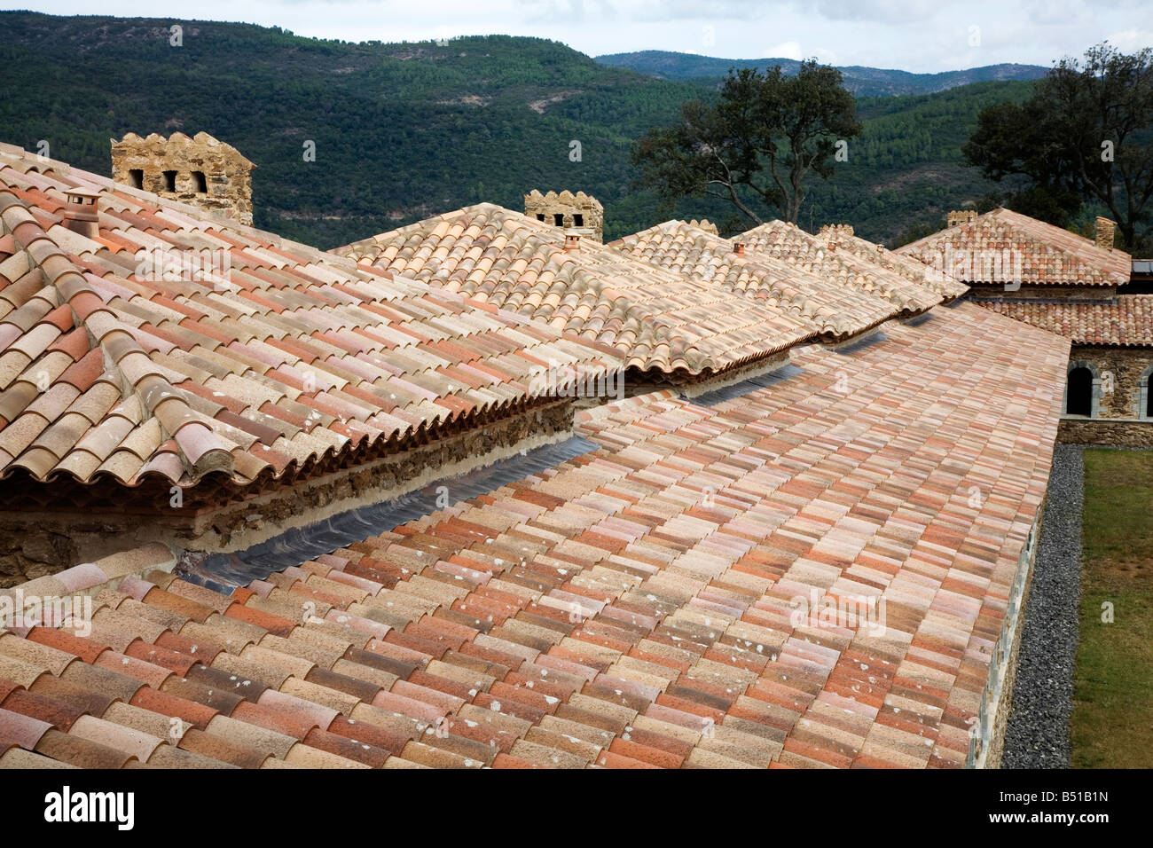 Monastere de la Verne South of France Sept 2008 Stock Photo - Alamy