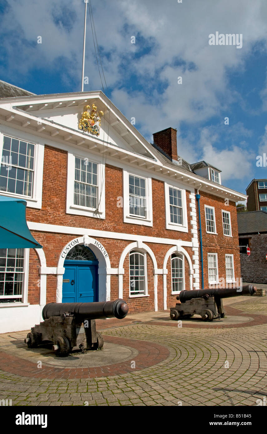 Customs House Exeter City Quaside Devon England UK Stock Photo - Alamy